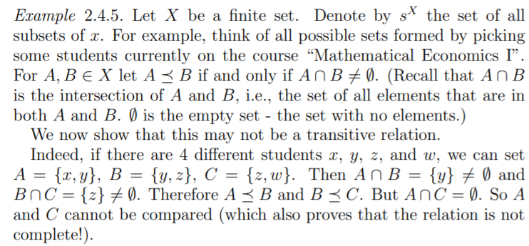Solved Example 2.4.5. Let X be a finite set. Denote by sX | Chegg.com