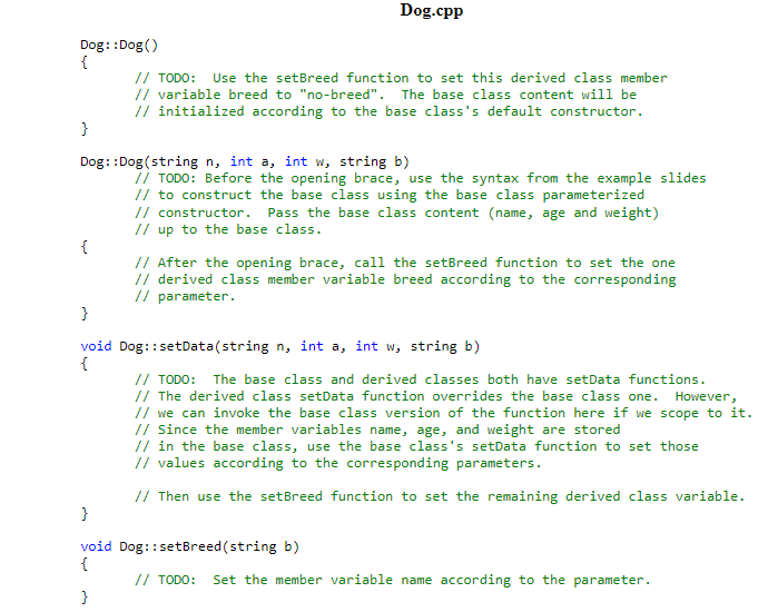 C++ Download given code. Create a new project and out | Chegg.com