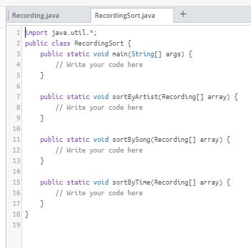 Instructions Radio station KJAVA wants a class to | Chegg.com