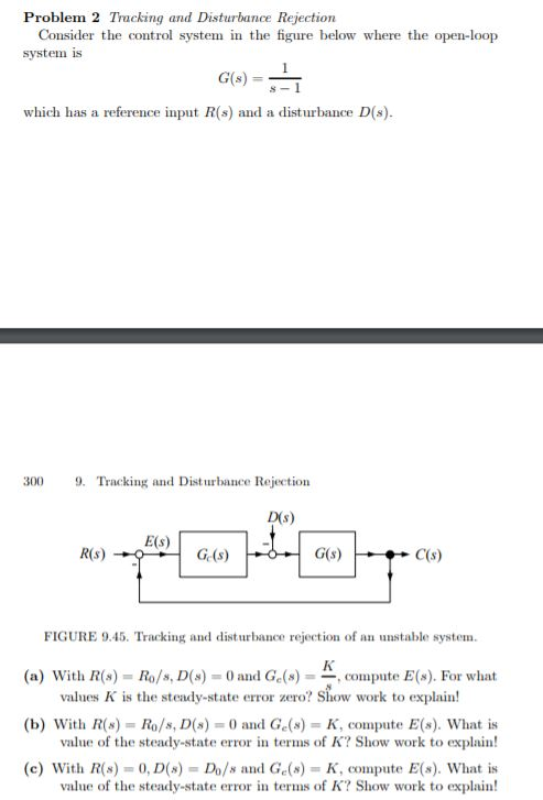 Solved Problem 2 Trucking and Disturbance Rejection Consider | Chegg.com