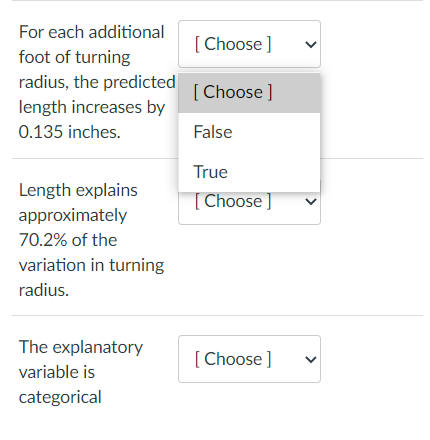 Solved A linear regression was performed using data from 109 | Chegg.com