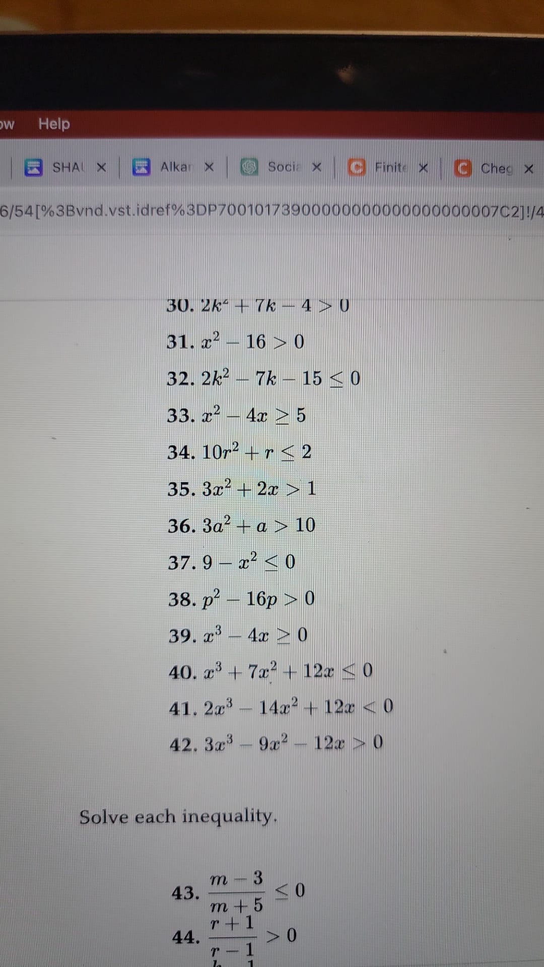 Solved Question | Chegg.com