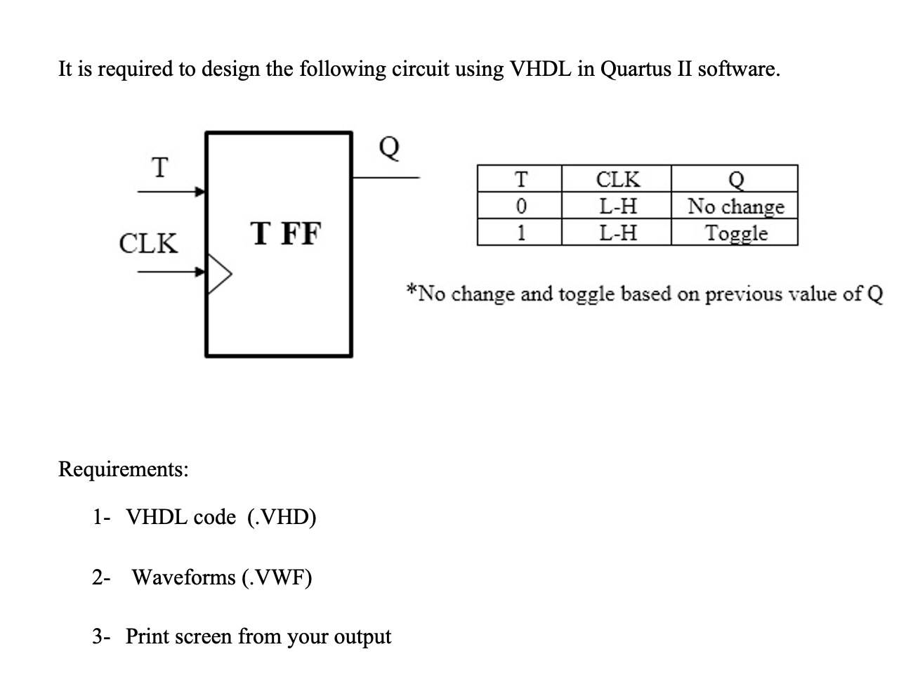 Solved It is required to design the following circuit using | Chegg.com