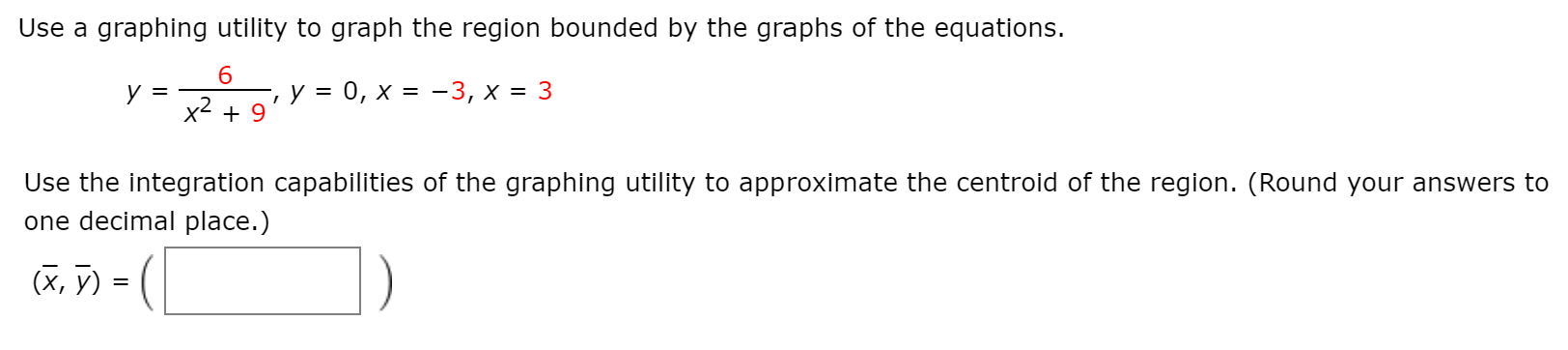 Solved Use a graphing utility to graph the region bounded by | Chegg.com