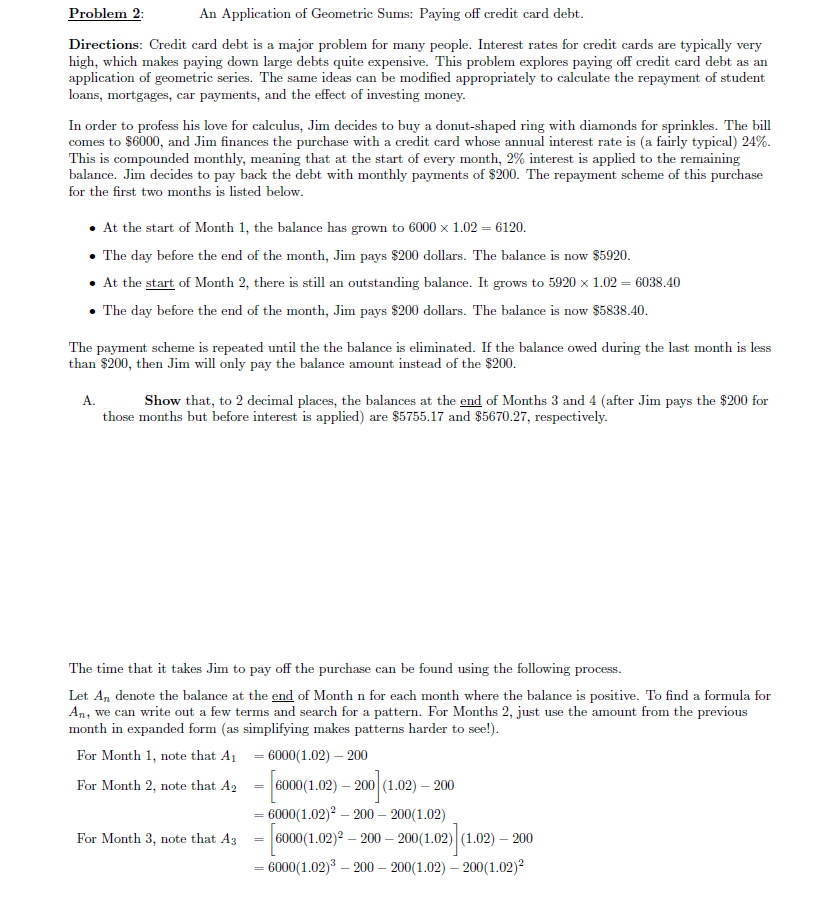 Solved Please solve all steps of ﻿the problemProblem 2: , An | Chegg.com