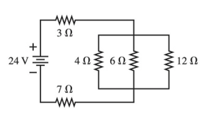 Solved Find the current through each resistor.Find the | Chegg.com