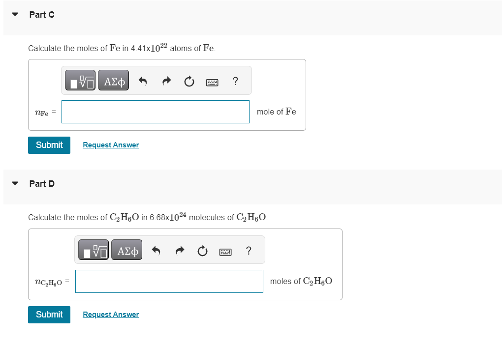 Solved Calculate the number of C atoms in 0.783 mole of C. | Chegg.com