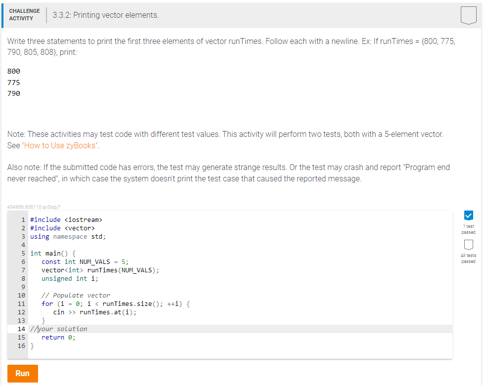Solved Write three statements to print the first three | Chegg.com Solved Write three statements to print the first three | Chegg.com