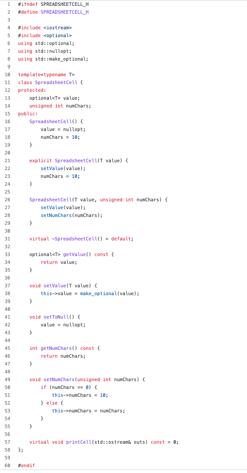 Solved Please answer using C++ and field names given, | Chegg.com