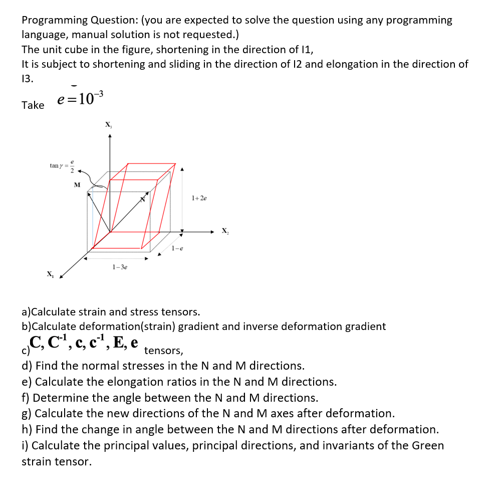 Solved Programming Question: (you are expected to solve the | Chegg.com
