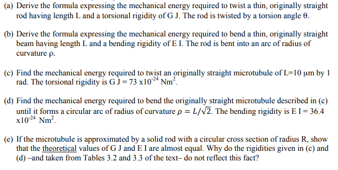 Solved (a) Derive the formula expressing the mechanical | Chegg.com