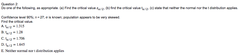 Solved Normal and Sampling Distributions Questions - there | Chegg.com