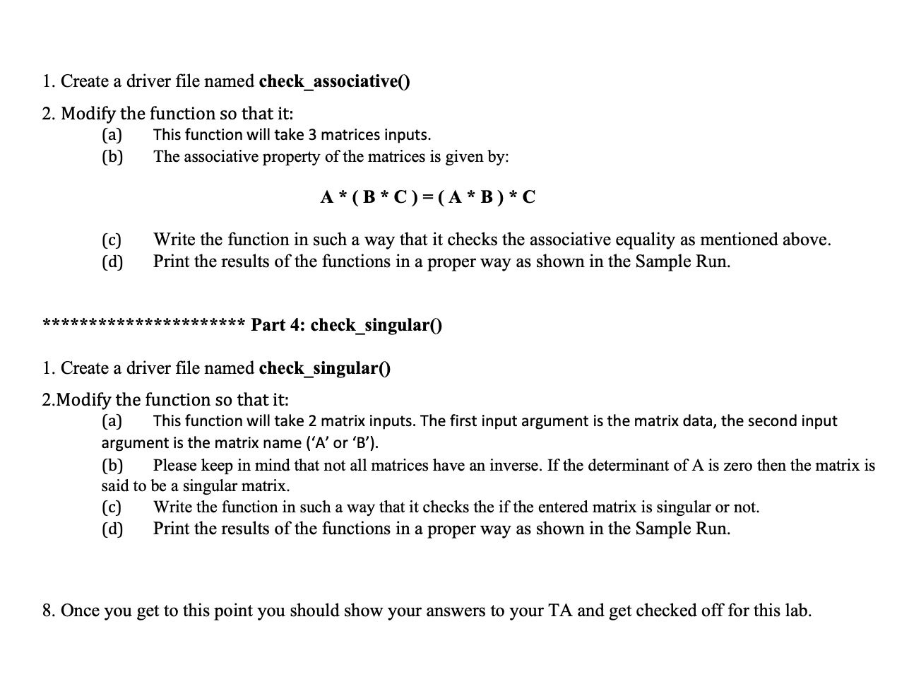 Solved Main topics: Matrix computations 1. Open MATLAB | Chegg.com