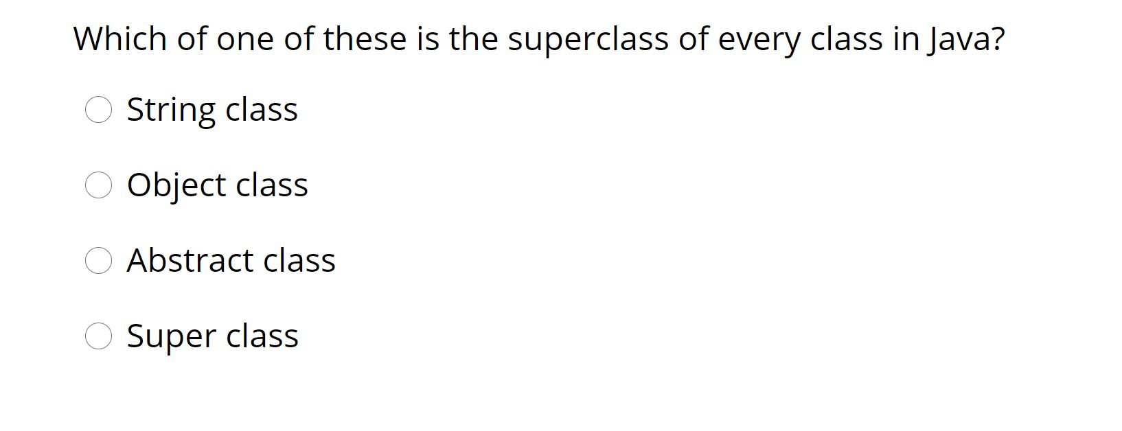 Solved Question 7 The following UML is an example of? | Chegg.com