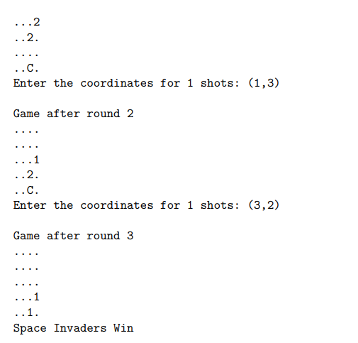 Solved 3 Problem 1 - Space Invaders - 70 points You find | Chegg.com