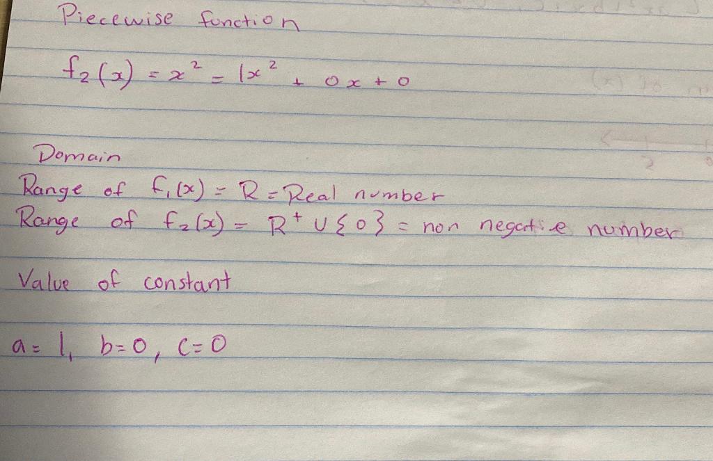 Solved These are 5 Piecewise functions. Piecewise | Chegg.com