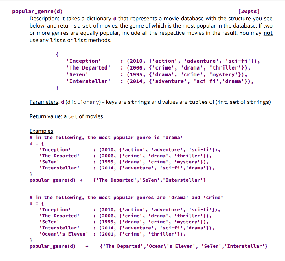 Python Please Guidelines You are not allowed to | Chegg.com
