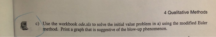 Solved 33, a) Use qualitative methods to sketch the solution | Chegg.com