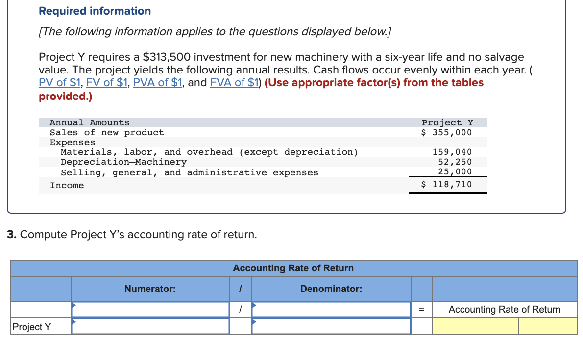 Solved Required information [The following information | Chegg.com