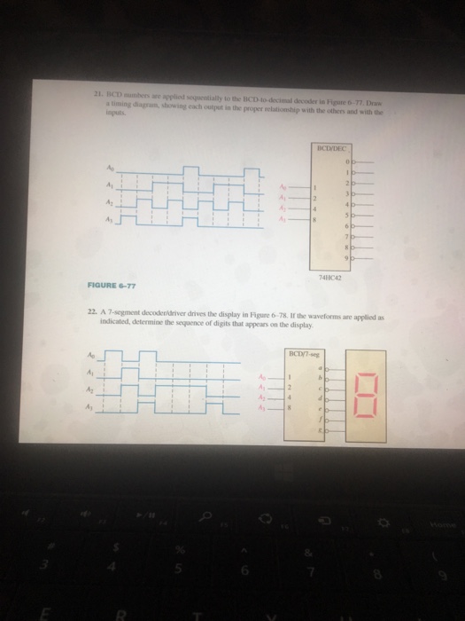 Solved Section 6-4 Comparators 13. The waveforms in Figure | Chegg.com