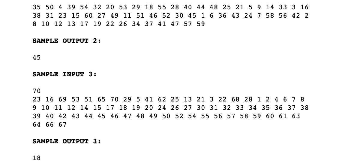 Solved Q1: given N numbers in pl,p2, p3...pn, we would like | Chegg.com