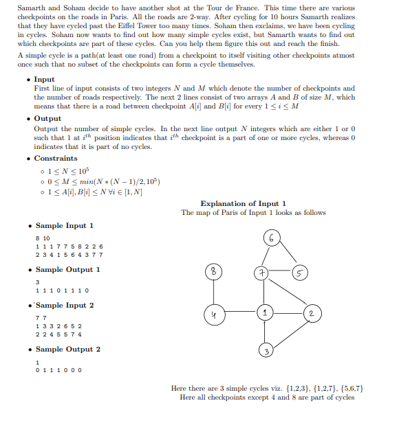 Solved Samarth and Soham decide to have another shot at the | Chegg.com