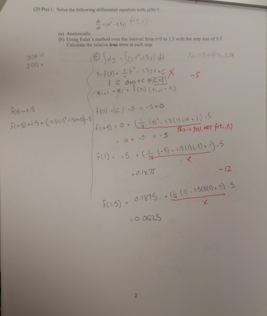 Solved this is (Computational Method for Engineering Design) | Chegg.com