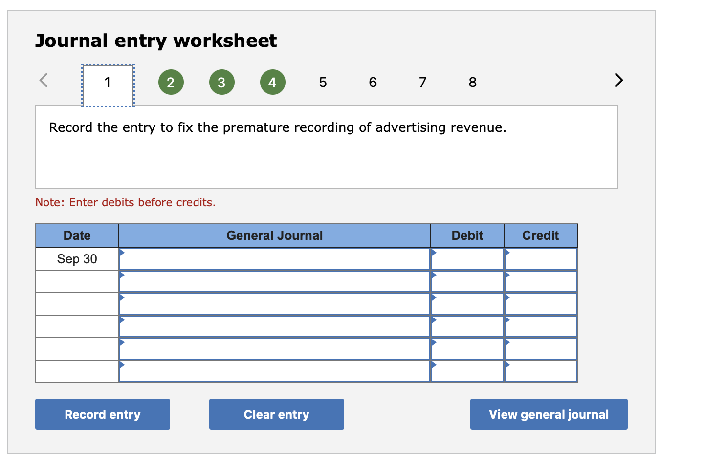 Solved Journal entry worksheet (2) 3 5 Record the entry to | Chegg.com