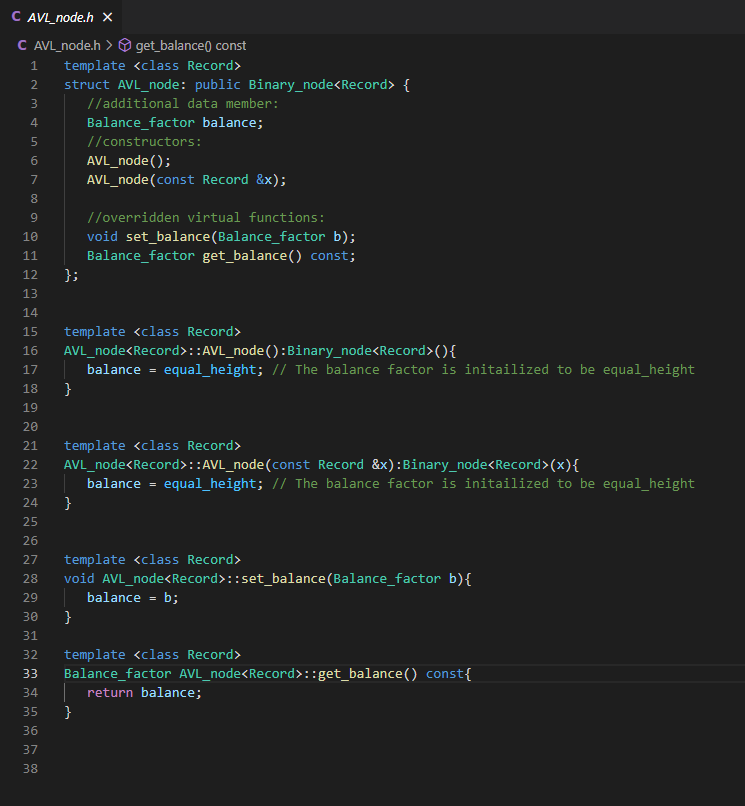 AVL Tree Project help! There are 3 things that need | Chegg.com