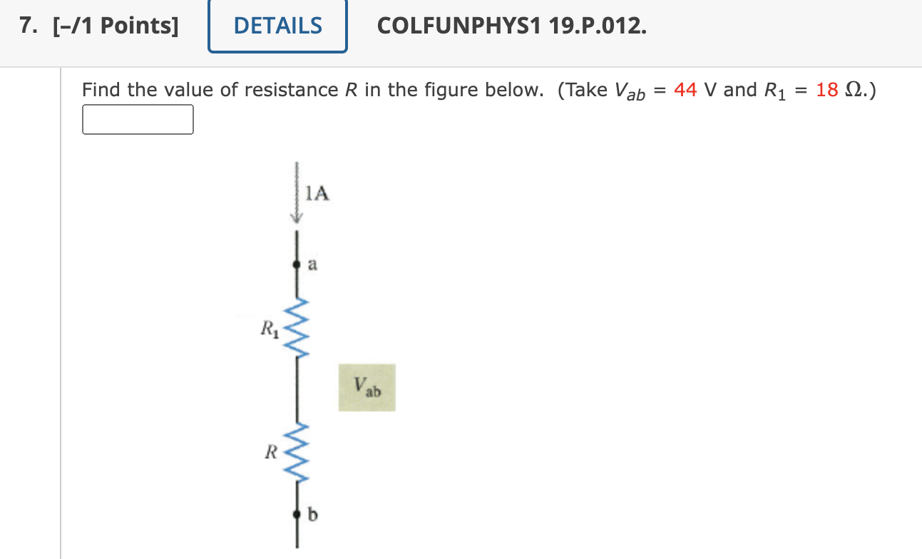 Solved Find the value of resistance R in the figure below. | Chegg.com