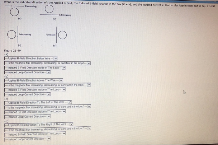 Solved What is the indicated direction of: the Applied | Chegg.com