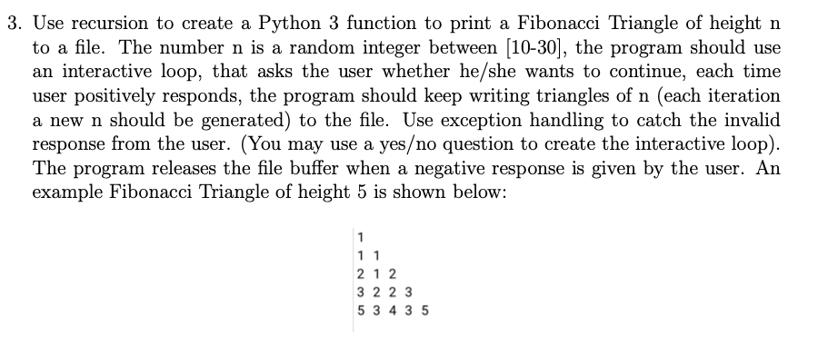 USE PYTHON 3: Please use any lists, tuples, or | Chegg.com