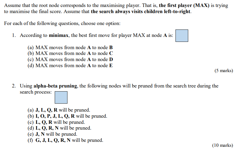 Solved Problem 4 - Game Playing and Expected Values (15 | Chegg.com
