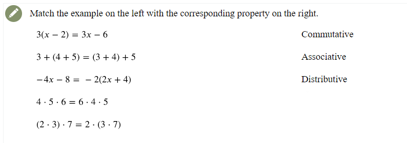 Solved Match the example on the left with the corresponding | Chegg.com