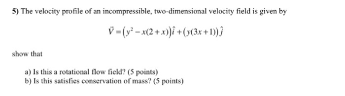 Solved The velocity profile of an incompressible, | Chegg.com