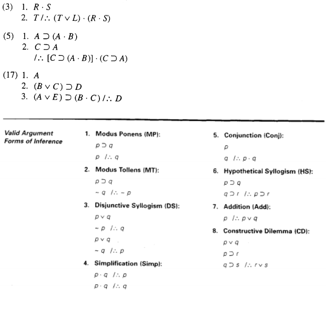 Solved Use the eight implicational argument forms to prove | Chegg.com