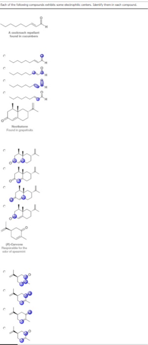 Solved Each of the following compounds exhibits some | Chegg.com