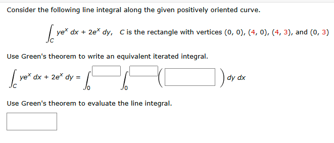 Solved Consider the following line integral along the given | Chegg.com