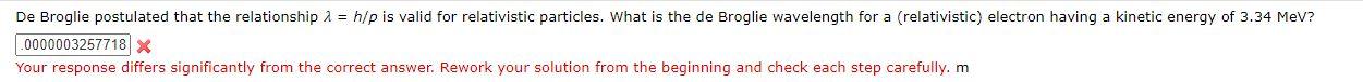 Solved Your response differs significantly from the correct | Chegg.com