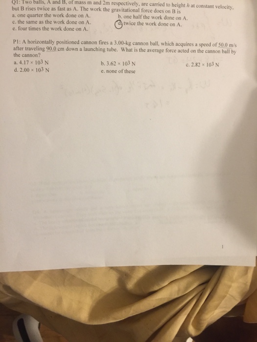 Solved 2. A 1.0-kg block is released from rest at the top of | Chegg.com