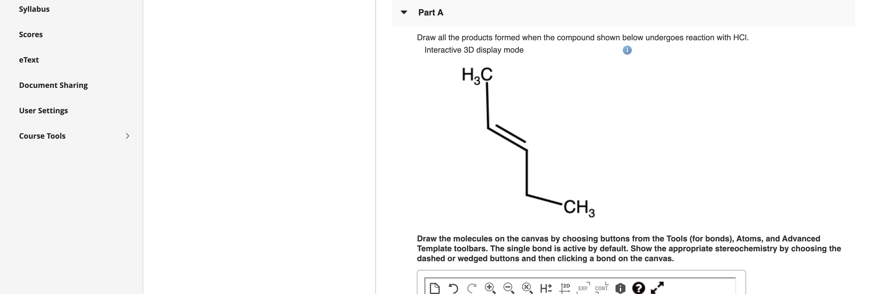 Solved Syllabus Part A Scores Draw all the products formed | Chegg.com