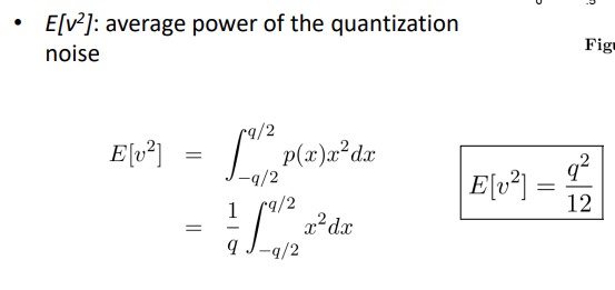 Solved V. 9 = quantization level 2N-1 ADC input-output | Chegg.com