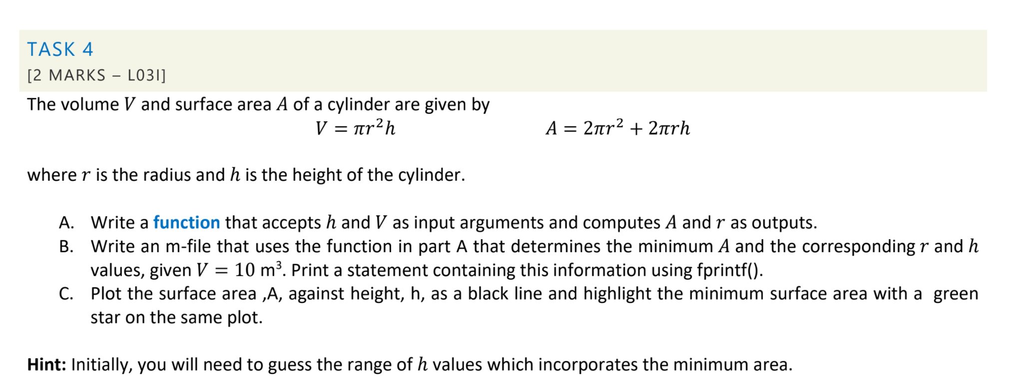 Solved TASK 2 [2 MARKS – LO3W] A snowflake-like pattern can | Chegg.com