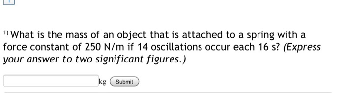 Solved Geoff counts the number of oscillations of a simple | Chegg.com