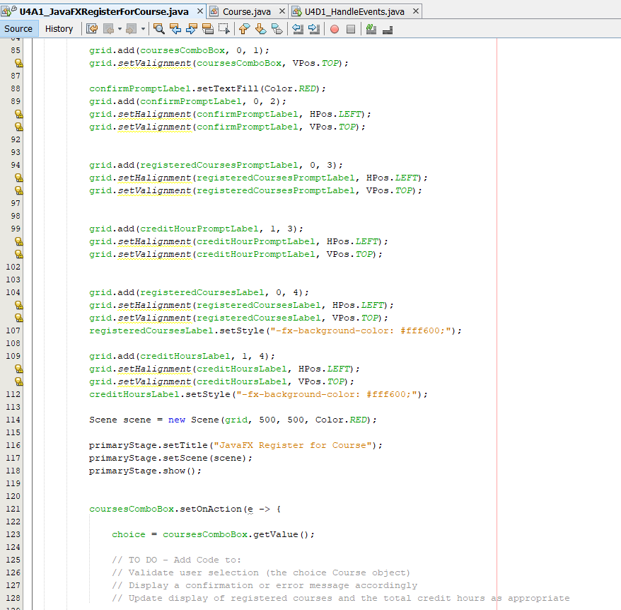 Solved In this assessment, you will complete the programming | Chegg.com
