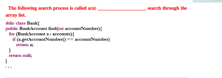 Solved search through the The following search process is | Chegg.com