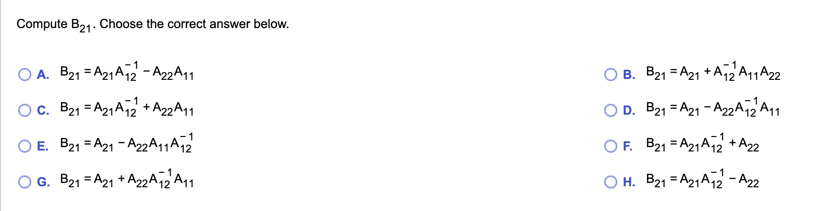 Solved ⎣⎡IXY0I000I⎦⎤⎣⎡A11 A21 A31 A12 A22 A32⎦⎤=⎣⎡B11 B21 | Chegg.com