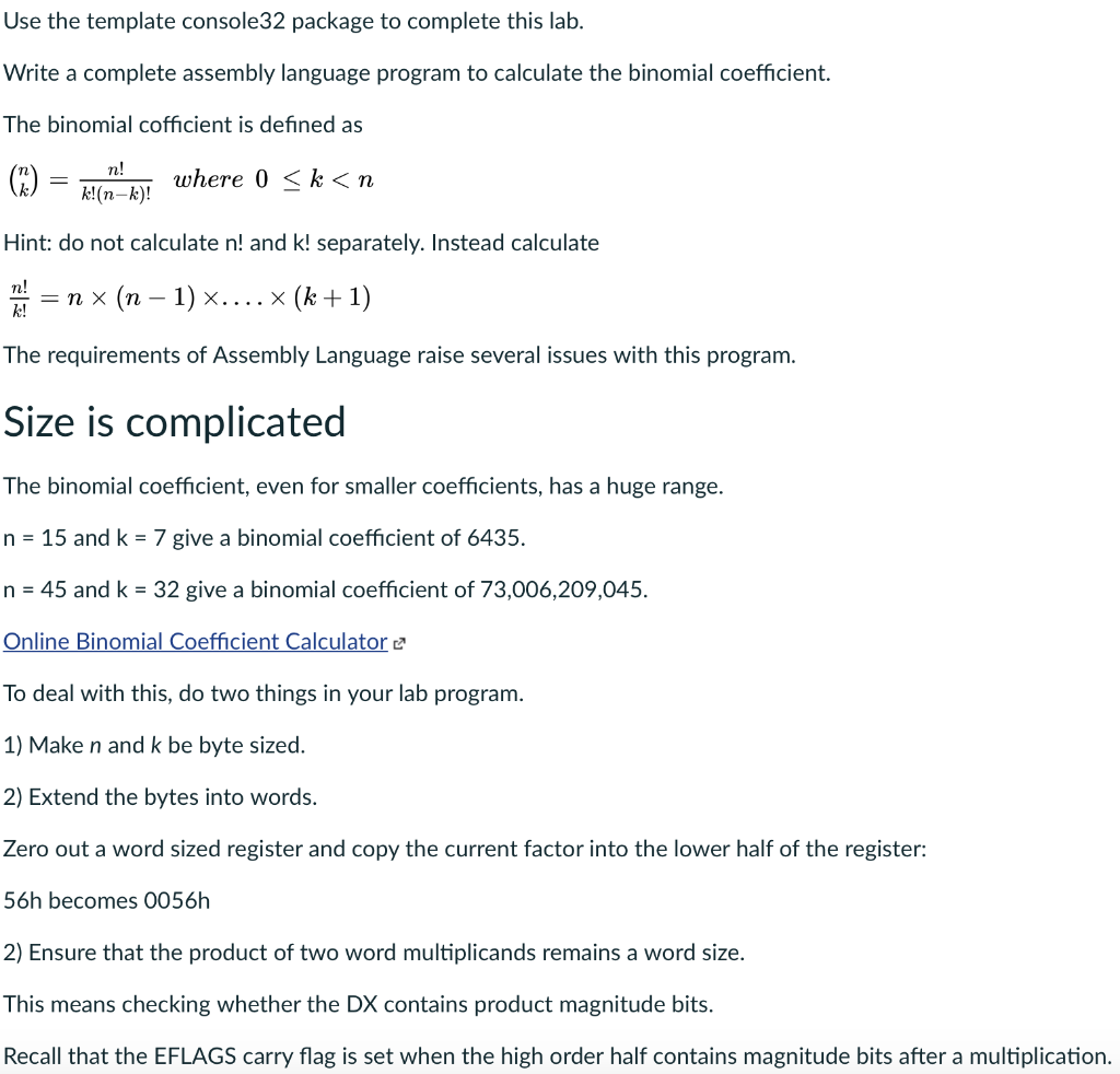 Use the template console32 package to complete this | Chegg.com