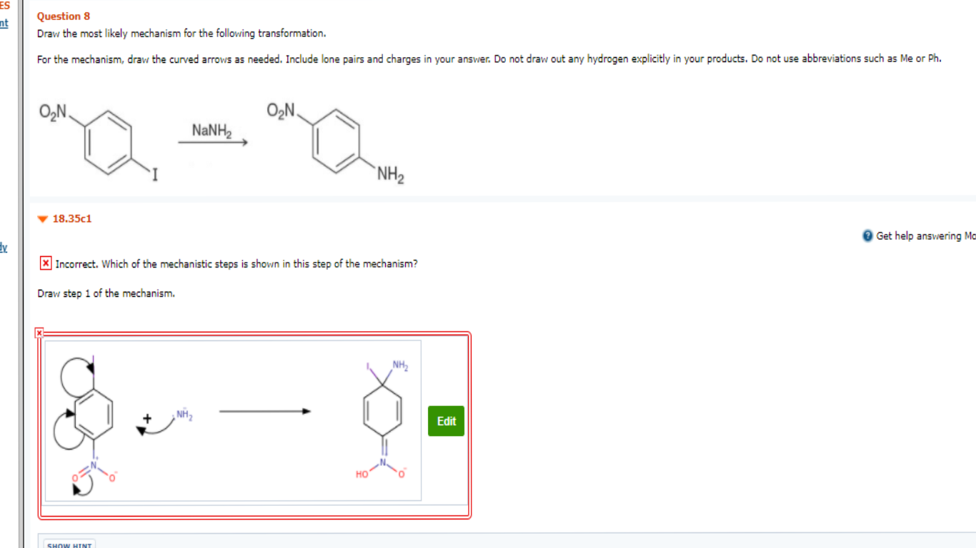 Solved Question 6 Draw the most likely mechanism for the | Chegg.com