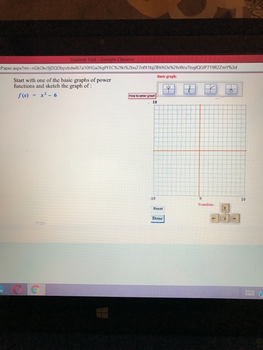 Solved Start with one of the basic graphs of power functions | Chegg.com